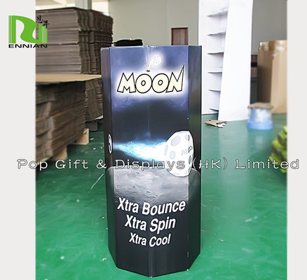 China Supermarket Point Of Purchase Cardboard Recycling Bins Display Dump Bins supplier