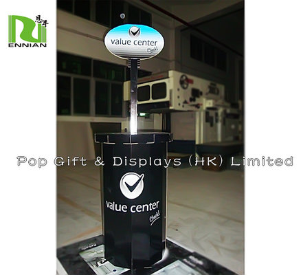 China Customzied Cardboard Dump Bin Display Standee Paper Recycling Bins supplier