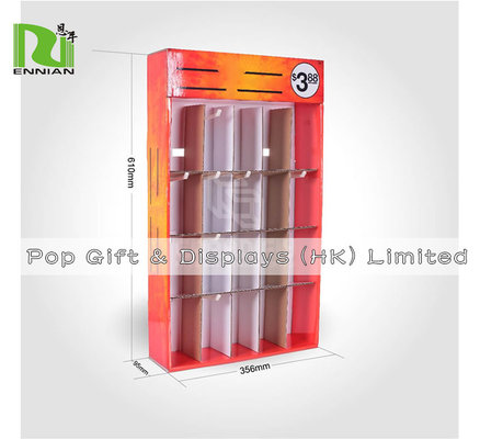 China Wall Mounted Paper Sidekick Cardboard Display Boards Cardboard Floor Display Stands supplier