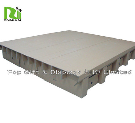 China Cardboard Corrugated Bed with Drawer  / Csutom Made Strong Corrugated Furniture supplier