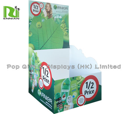 China Custom Cardboard Displays Waterproof Retail Cardboard PDQ Counter Pallet Display supplier