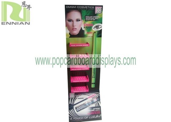 China Custom Cardboard Point Of Purchase Displays Stand For Eyeliner Or Eyebrow Pencil supplier