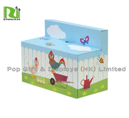 China Double Cardboard Chair Furniture With Packing , Kids Cardboard Toy supplier