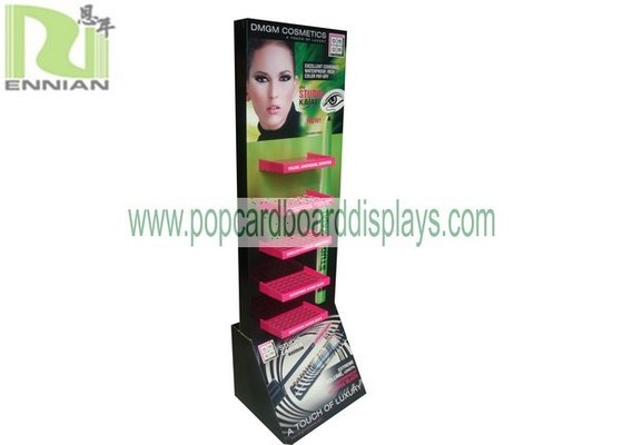 China Eyeliner POP Cardboard Displays Retail Dump Bin , SGS / FSC supplier
