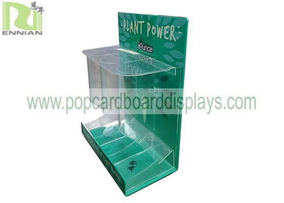 China Custom Snake Smarter Acrylic Countertop Display Clear With Silk Printed Logo supplier