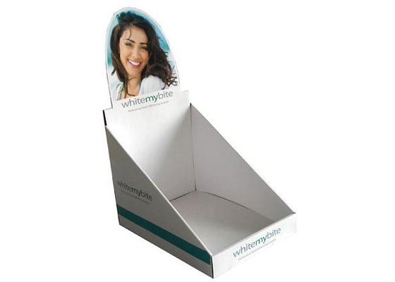 China Custom promotional Colorful Pop Counter Displays Stands with peg hooks supplier