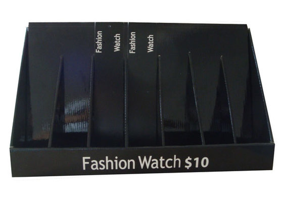 China Fashion Watch black classic Cardboard Counter Displays ENCD037  for laying commodity    supplier