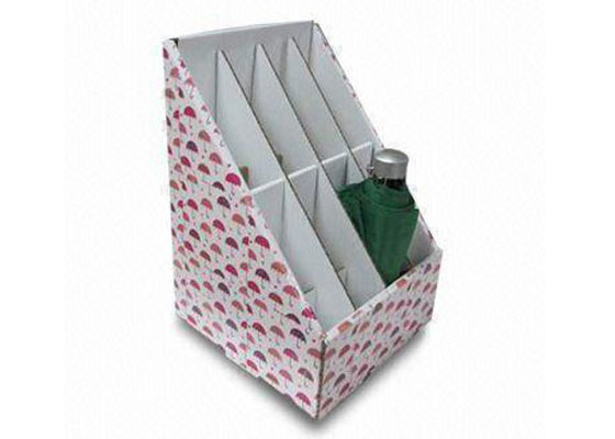 China Fashion Countertop Cardboard Counter Displays holders ENCD041 for folding umbrella  supplier