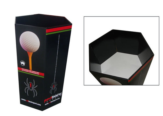 China  Black Customized design Cardboard Dump Bin ENDB004  for retail store / super market supplier