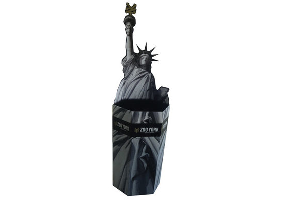 China Cardboard Dump Bin ENDB006 Statue of Liberty Display Dump Bins supplier