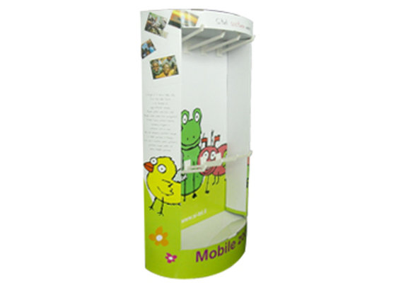China Wallen pop up Corrugated Cardboard Floor Displays ENFD011  Shelves with gloss film    supplier