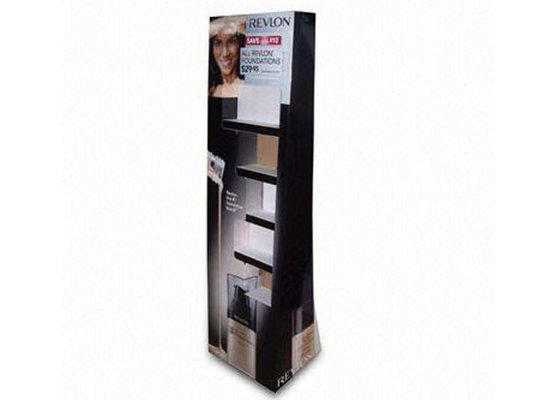 China Cardboard Floor Displays ENFD021 Corrugated Floor Display Make Up Display supplier