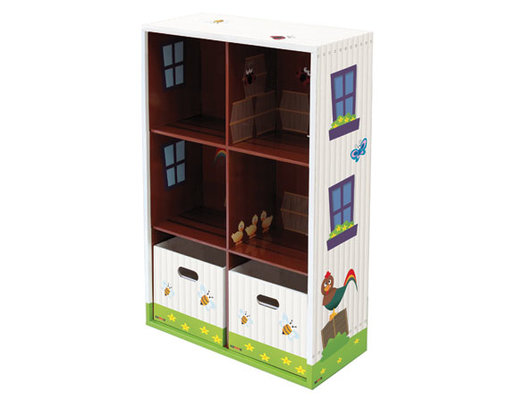 China Corrugated Cardboard Furniture Toys ENCF018  Doll Clothes Closet for kids supplier
