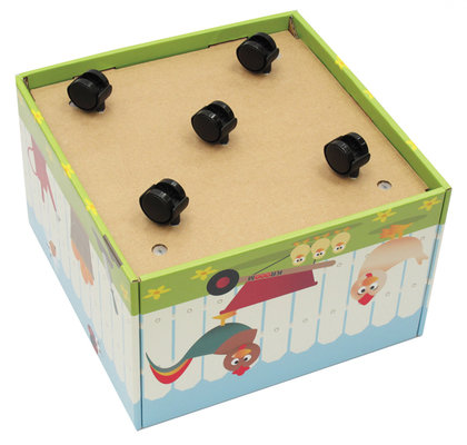 China Types Corrugated Cardboard Furniture ENCF023 Card Board with Flat packing supplier
