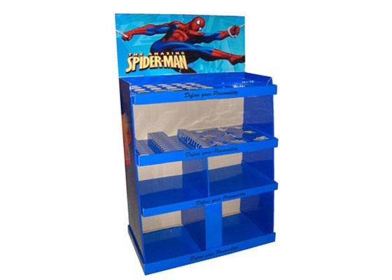 China Cardboard Pallet Display Cardboard Store Displays for Spider-man Products ENPD010 supplier