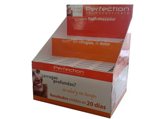 China Cardboard Pallet Display Quarter Pallet Display Unit ENPD019 supplier