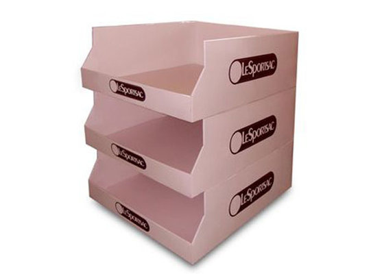China Cardboard Pallet Display Cardboard Product Displays 3 Layers ENPD022  supplier