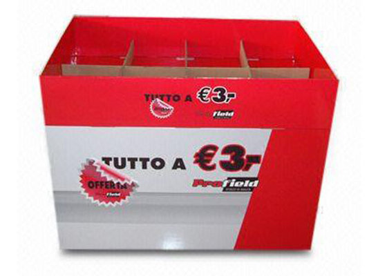 China Cardboard Pallet Display Corrugated Carton Boxes ENPD023  supplier
