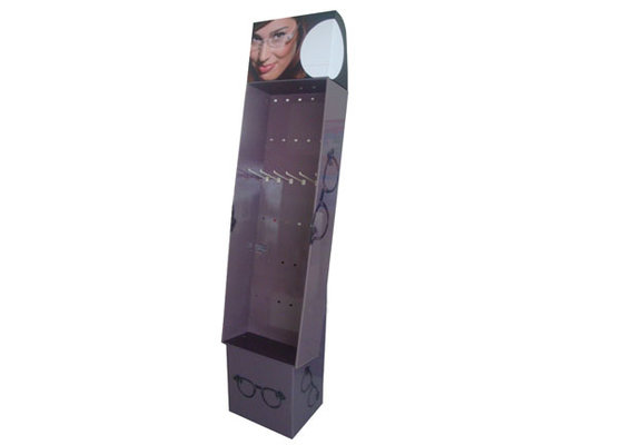 China Delicate design Corrugated Cardboard Display  Stand for  Glasses Displays ENTD017 supplier