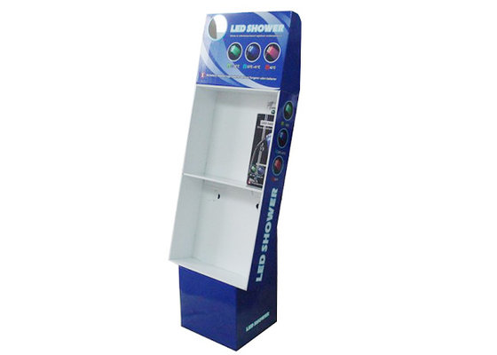 China Corrugated Cardboard Display  Stand ENTD024 with full color offset printing for trade show supplier