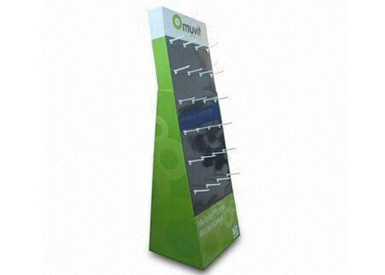 China Corrugated Cardboard Display   with Hooks ENTD026 for socks or underdress supplier