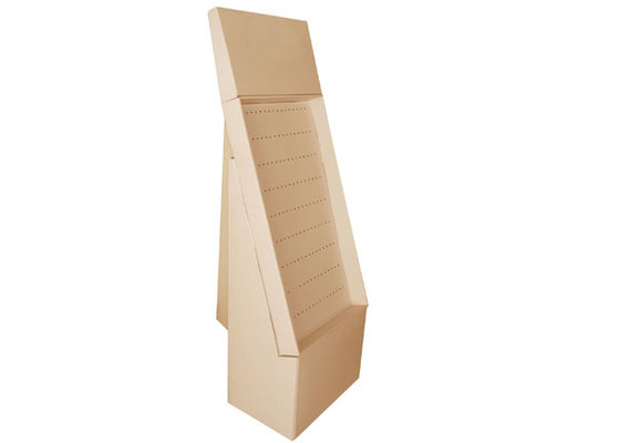 China Corrugated Cardboard Display with  Floor Stands ENTD027 Perfect for store promotion  supplier