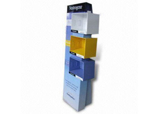 China Corrugated Cardboard Display  for Makeup Displaying ENTD029 on chainstores supplier