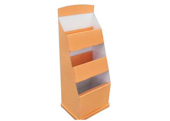 China Orange Pop Corrugated Cardboard Display  ENTD032 for convenience stores supplier