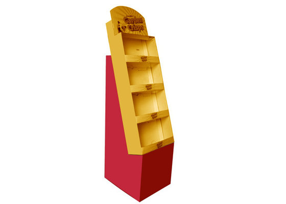 China Corrugated Cardboard Display Custom  Displays for stocking Dog Foods ENTD041 supplier