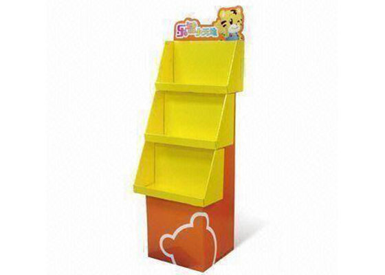 China Corrugated Cardboard Display with Cartoon Floor Stands ENTD043 for sales promotion supplier