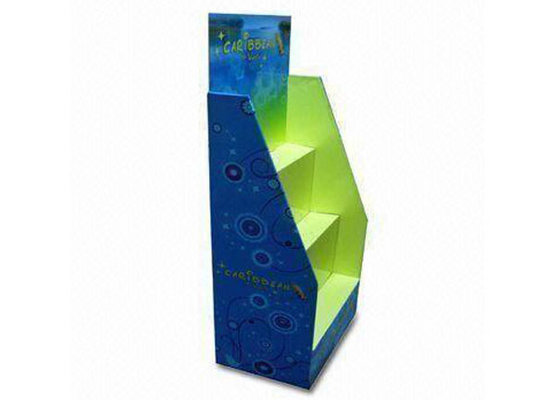 China  Pop Floor  Corrugated Cardboard Display / Displays  Flooring ENTD049 for trade shows supplier