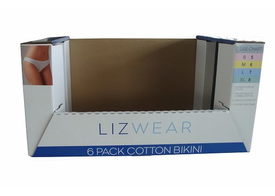 China Corrugated Carton Box for Bikini Packaging ENCA005 supplier