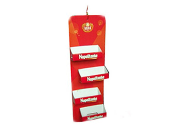 China Red  cute Pop  Sidekick Displays Cardboard Display Cases ENSK010 for candy supplier