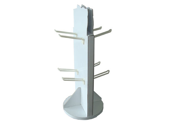 China Spinner Display Racks White Rotating Display Stands ENSP011 supplier