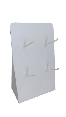 China Cardboard counter displays customized with hooks ENSD003 supplier