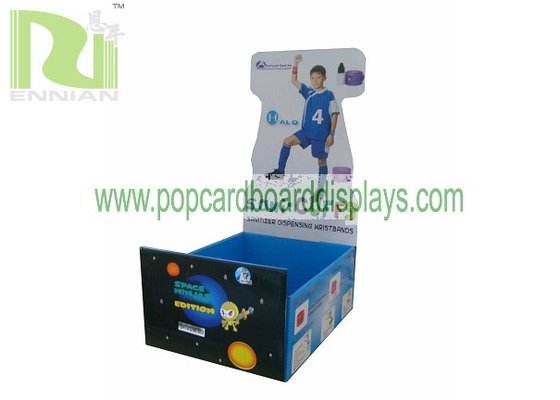 China Blue healthy band carton box, display box supplier