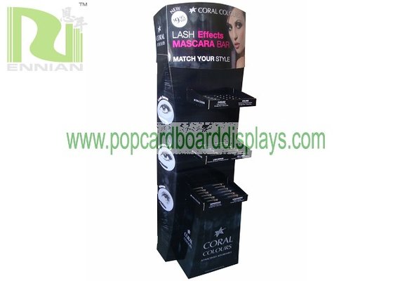 China Cosmetic POP Cardboard Displays stand ENCB011 colorful printing for advertising   supplier