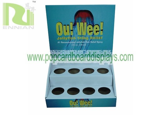 China Medicine or Cosmetic  Cardboard Counter Displays storage boxes with matt lamination   supplier