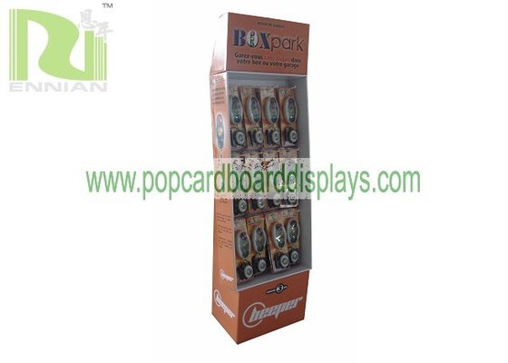 China Flooring POS / POP Cardboard Displays stand for box park, electronic park racks ENCB017 supplier