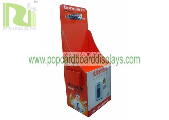 China Paper Shelf For Paper Shredder Cardboard Floor Stand Display Gift Card Holder ENCS024 supplier