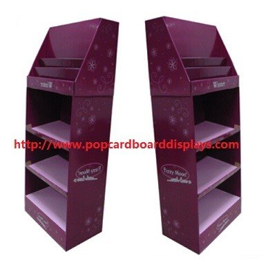 China Glossy Lamination Paper / Recycled Cardboard Floor Displays , Environmental friendly supplier