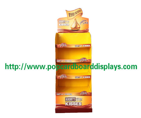 China Eco-friendly Store pop Cardboard Displays 4C CMYK For Slippers supplier