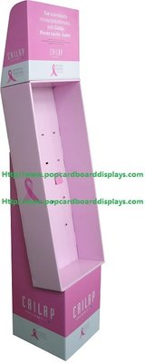 China Hooks Cardboard Floor Displays Accessories Pop Retail Pegboard Display supplier