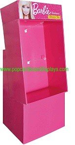 China Recycled Bobby Toys Store Cardboard Floor Displays With Hook Hanging supplier