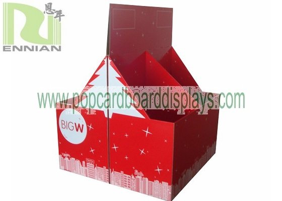 China Christmas Gift Displays KT Board Display Stand Storage Cardboard Pallet Display ENPD025 supplier