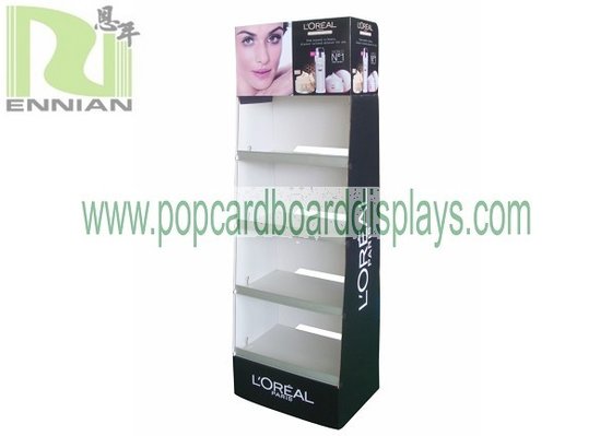 China Cosmetic With Black Color Loreal Point Of Purchase POP Cardboard Displays ENCB024 supplier
