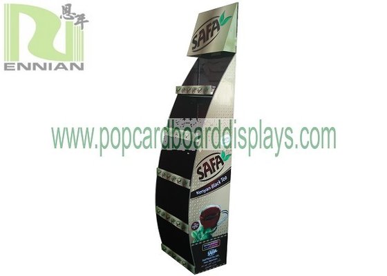 China Coffee Display Stand Cardboard Display Shelf POP Cardboard Displays ENCB025 supplier