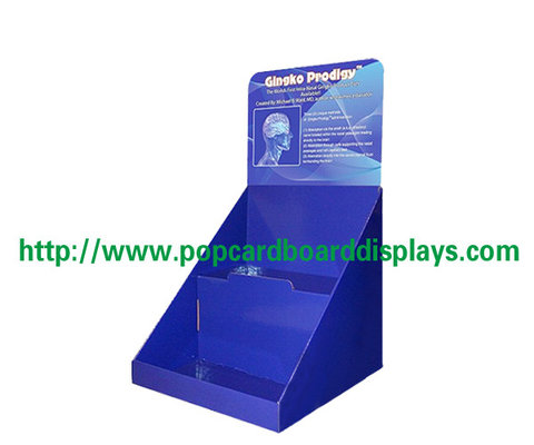 China Corrugated Paper Cardboard Counter Displays Eco-friendly Durable supplier
