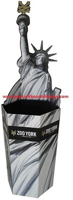 China Stong corrugated dump bin display pop paper bins for retial display supplier