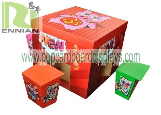 China DIY Paper Toys Child Chairs And Desk Drawing Corrugated Cardboard Toys Furniture ENT0009 supplier